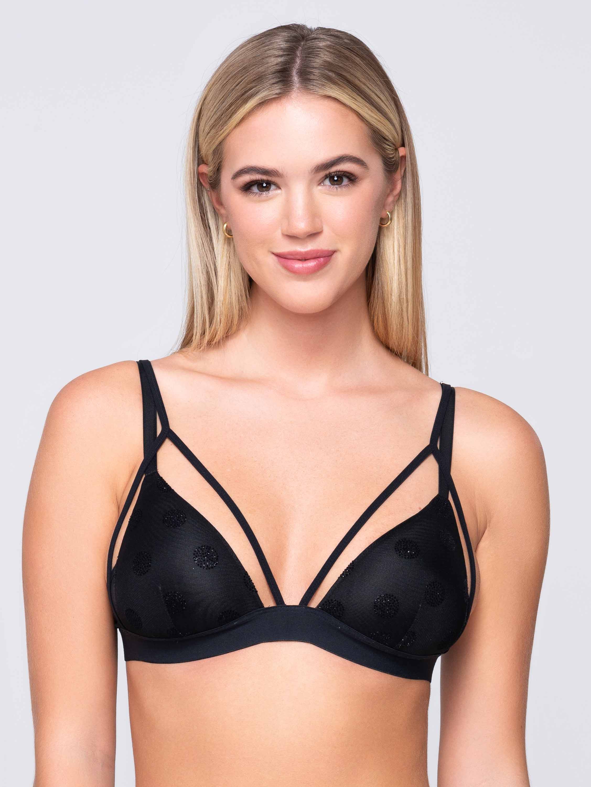 Σουτιέν Polka Molded Triangle Luna Splendida 16001 | - Eva Underwear